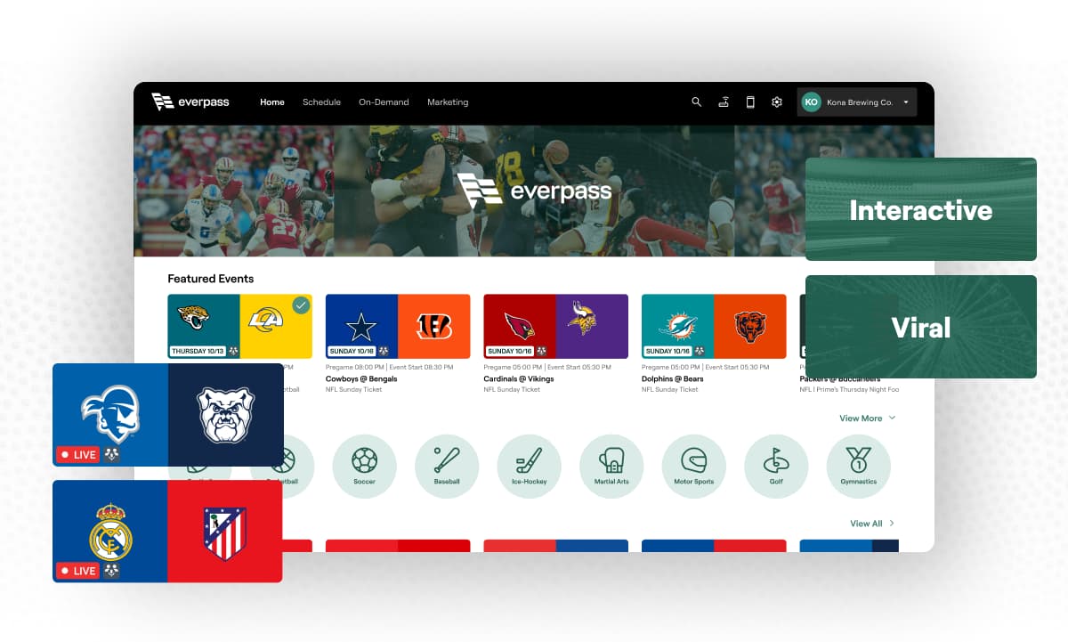 EverPass Engage & Streaming for Business
